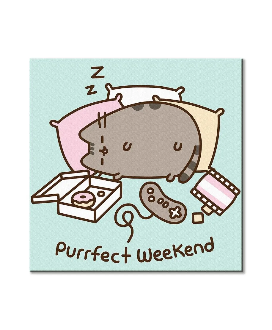 Pusheen (Purrfect Weekend) - obraz na płótnie